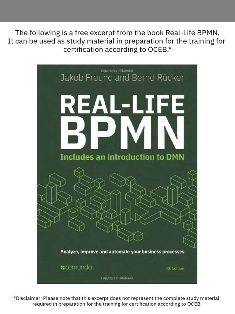 Real-Life BPMN Book Excerp | PDF | Business Process Management ...