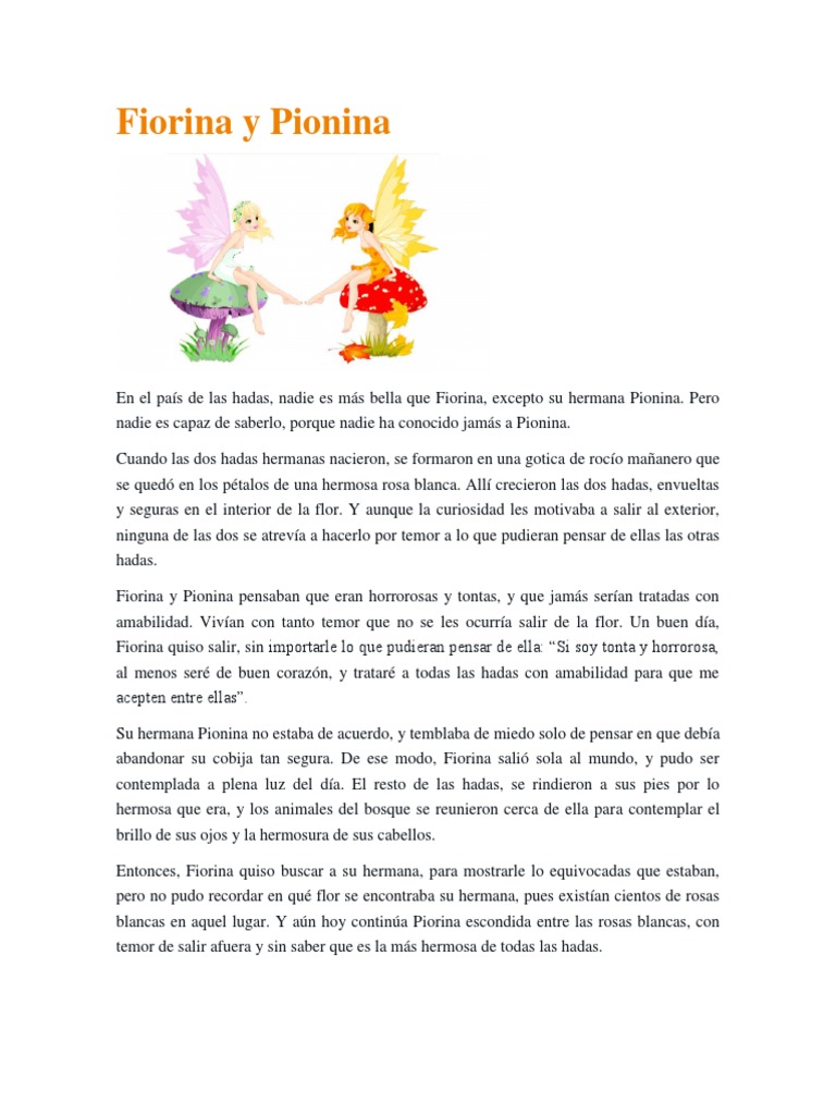 Fiorina y Pionina | PDF
