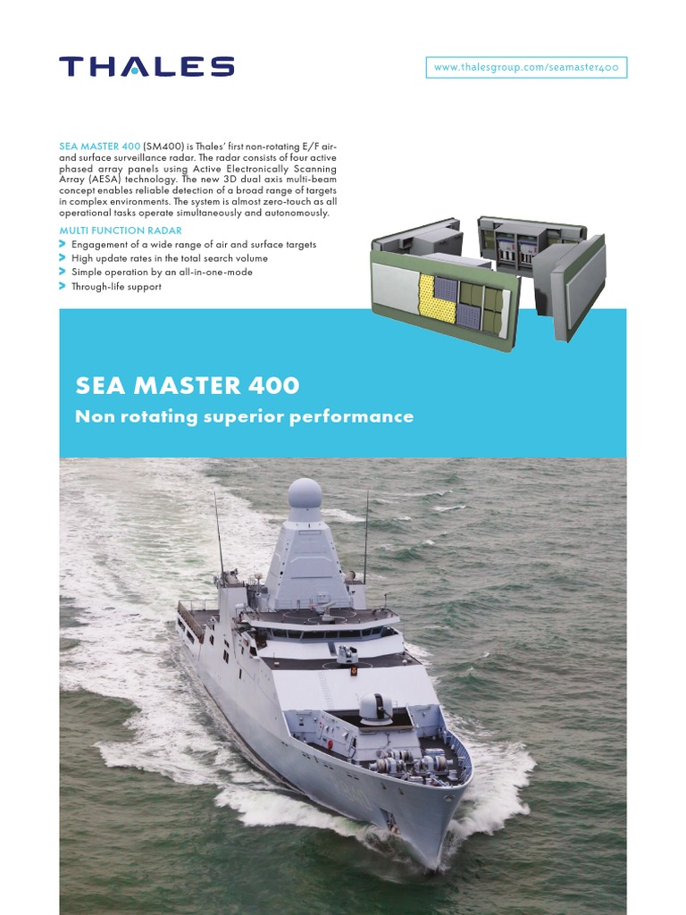 Sea Master 400-v01 | PDF | Radar | Microwave Technology