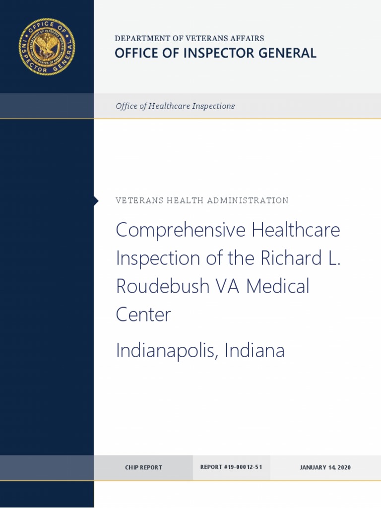 OIG VA Inspection Report | PDF | Veterans Health Administration ...