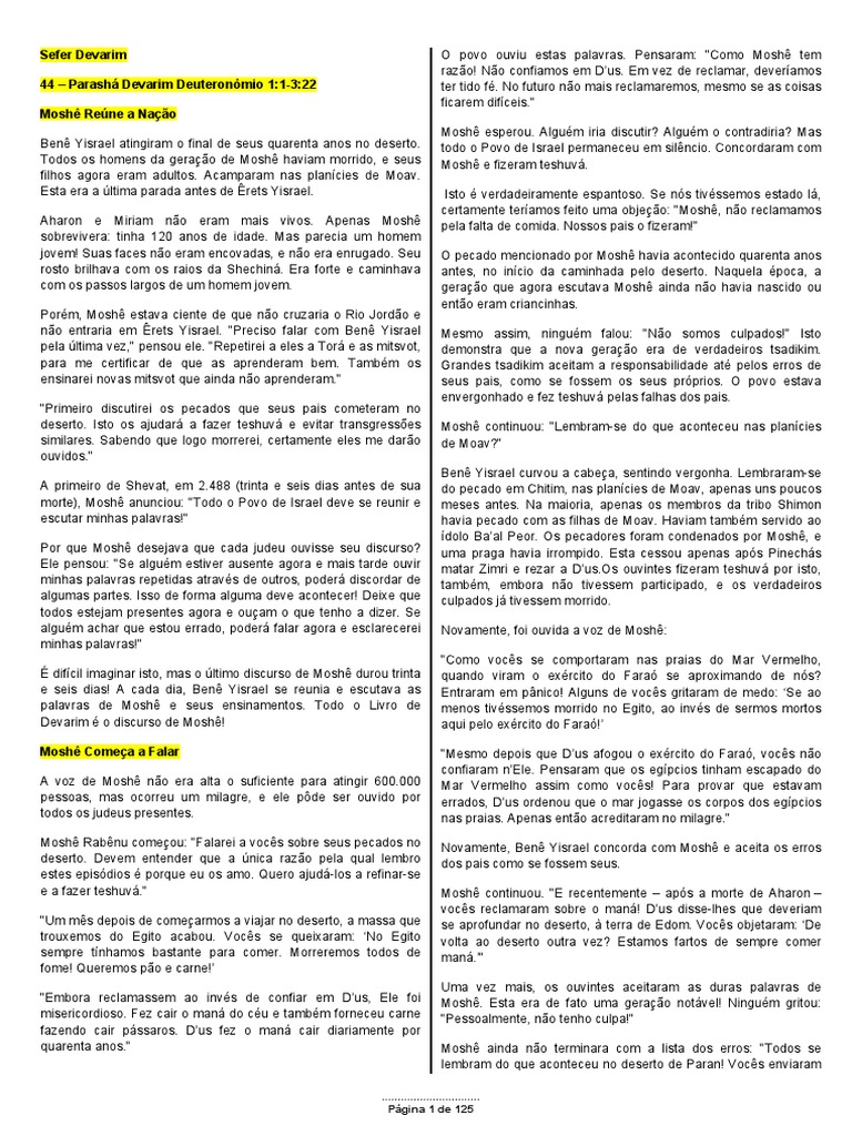 05 Midrash Sefer Devarim | PDF | Torá | Abraão