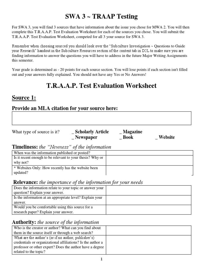 SWA 3 TRAAP Testing | PDF | Hyperlink | Academic Publishing