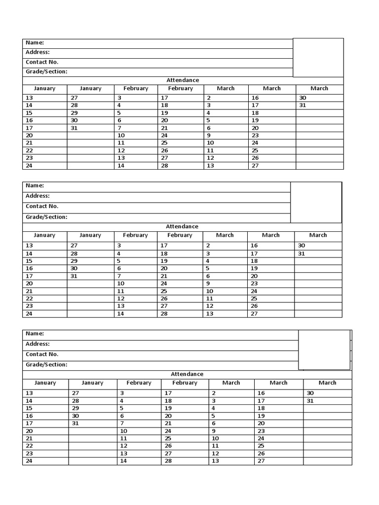 Class Record Index Card | PDF | Disabled Sports | Sports