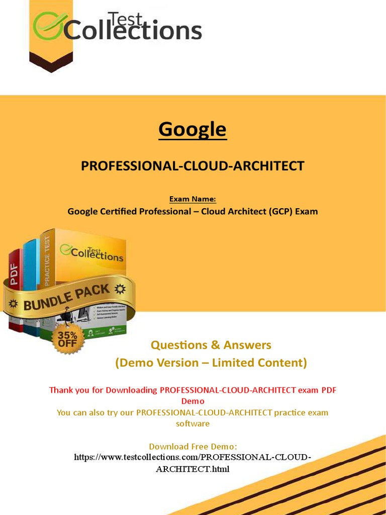 Google PROFESSIONAL-CLOUD-ARCHITECT Goog PDF | PDF | Cloud Computing | Load Balancing (Computing)