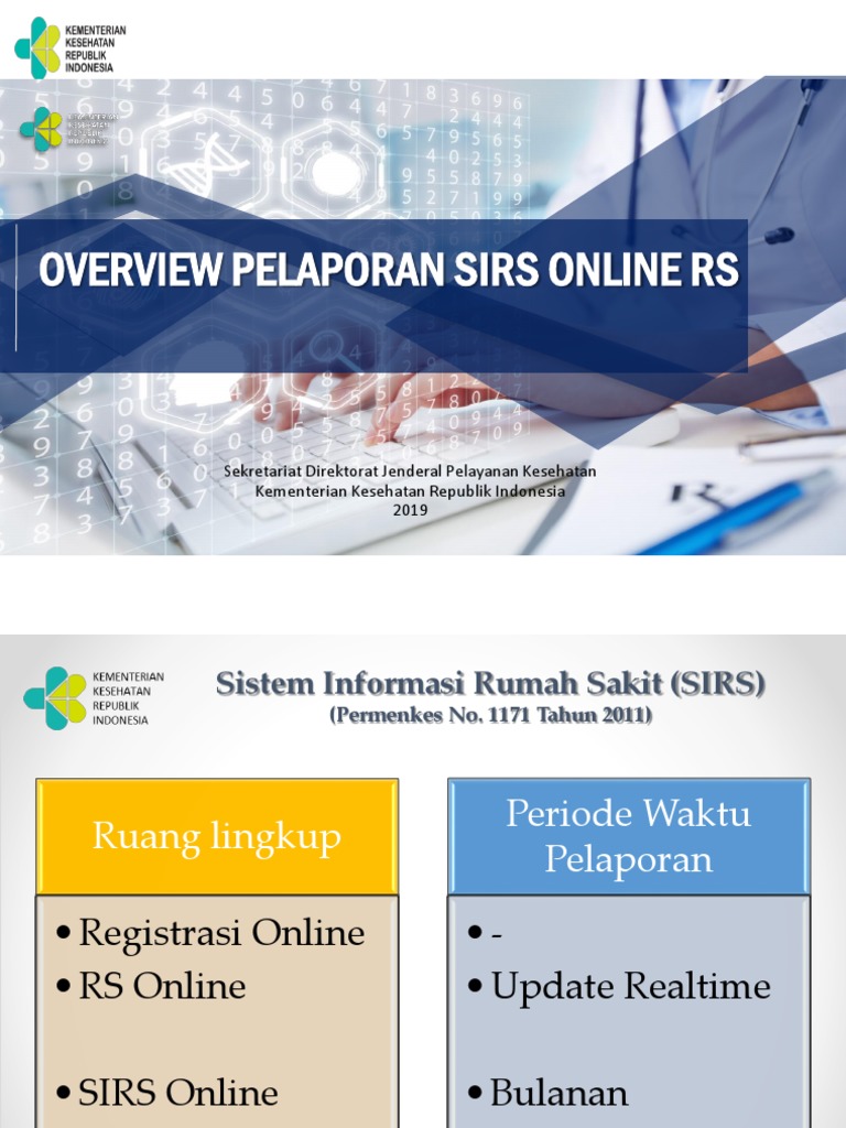 Panduan SIRS Online untuk RS | PDF | Bisnis