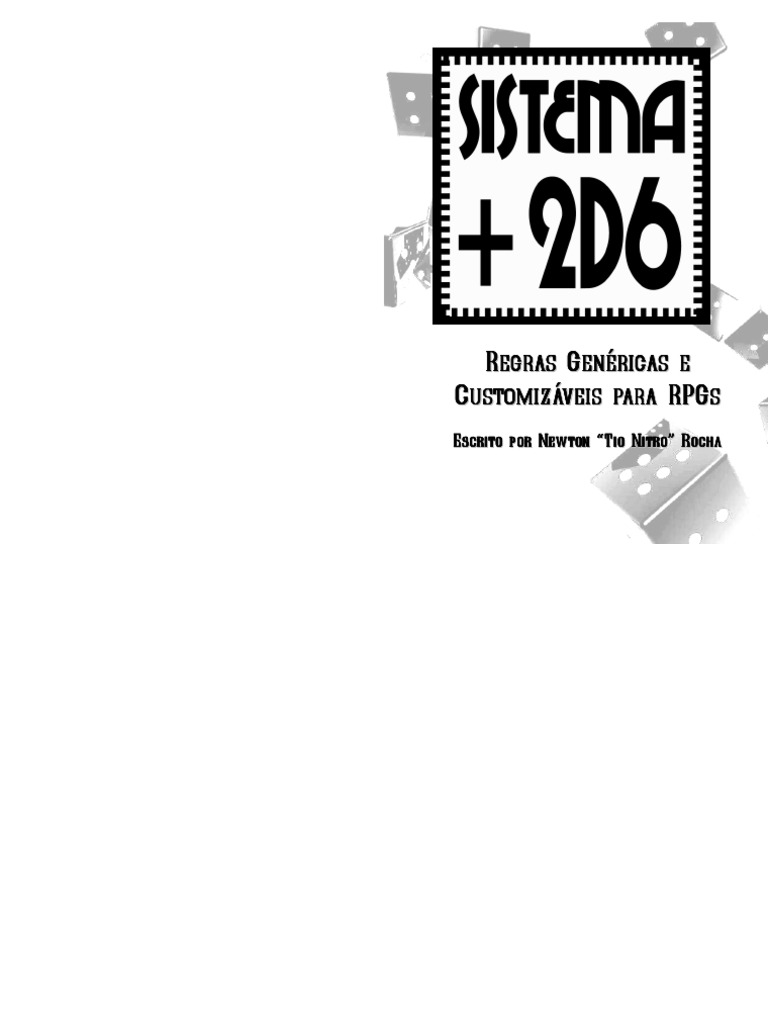 Sistema de RPG 2d6 Tio Nitro Livreto PDF | PDF | Jogos de RPG | Psicologia