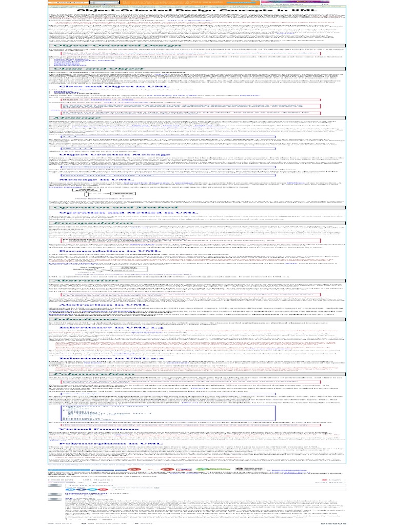 Object-Oriented Analisys and Design (OOAD) Concepts in UML, Inherently ...