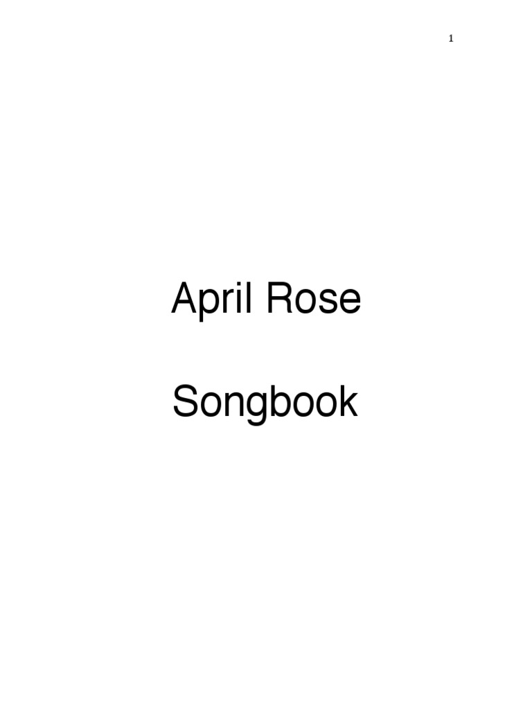 Songbook | PDF | Nature