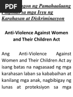 Vawc Tagalog Version | PDF