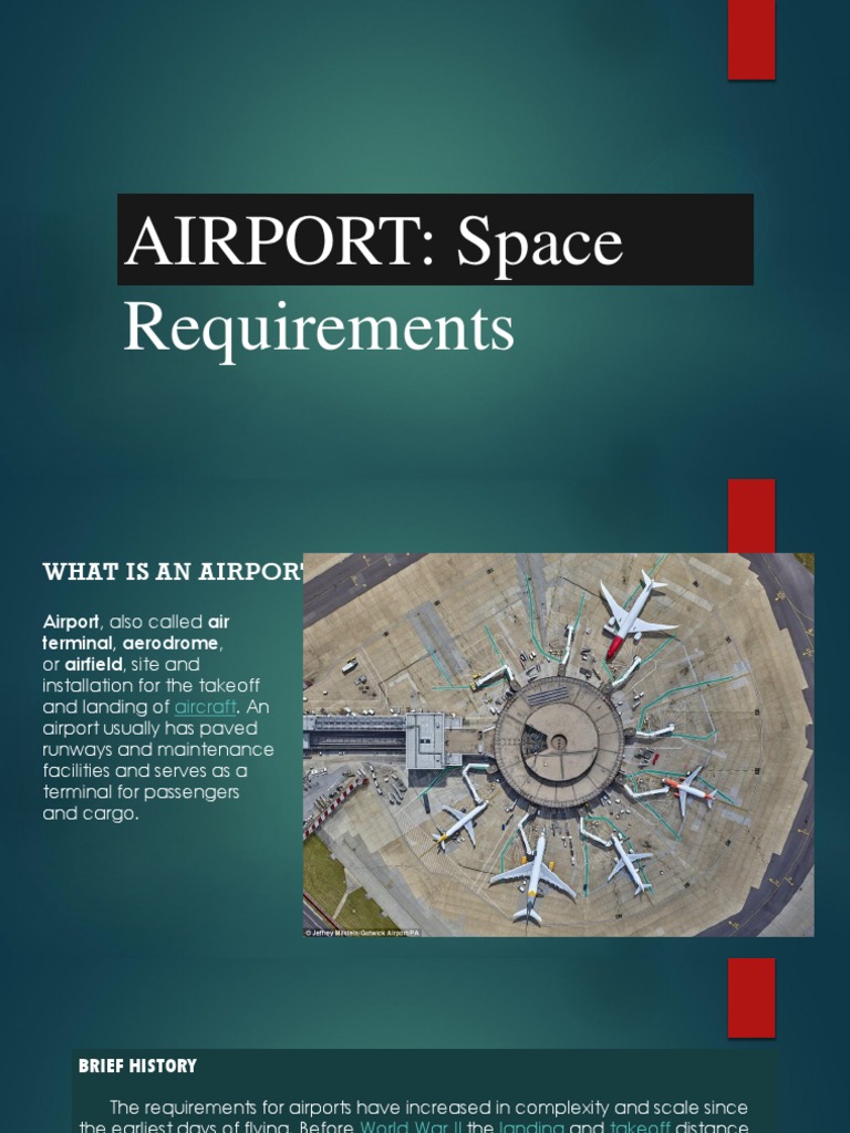 Airport Space Requirements Final | PDF | Airport | Air Traffic Control