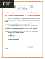 Accomplishment Report in Tree Planting | PDF