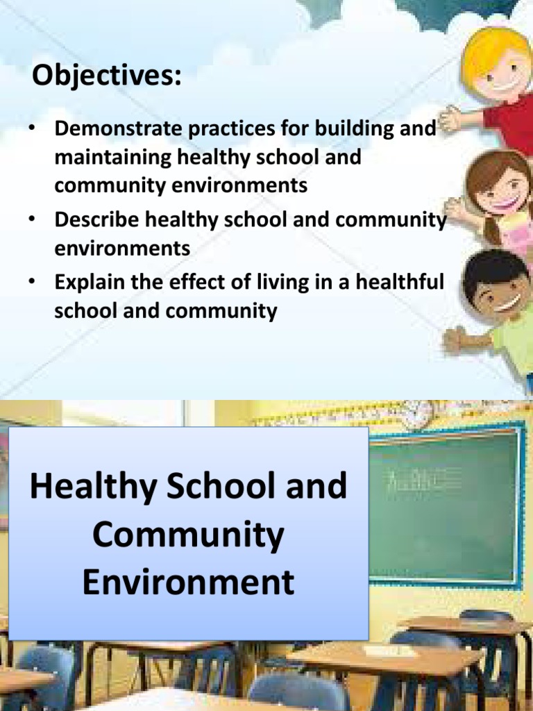 Healthy School and Community Environment 6 | PDF