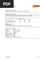 Solvalitt Alu Technical Data Sheet | PDF | Abrasive | Building Materials