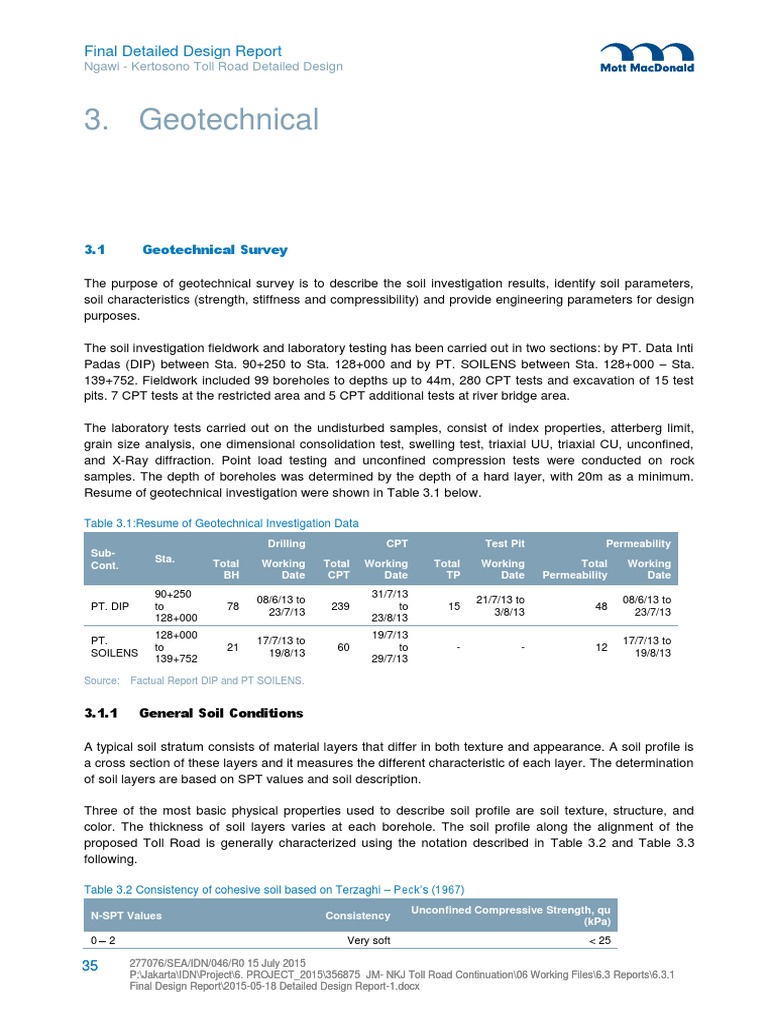 Detailed Design Report-1 (050-102) PDF | PDF | Soil Mechanics ...