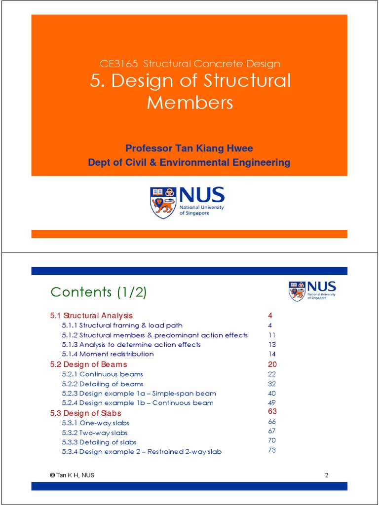Design of Structural Members | PDF | Beam (Structure) | Bending