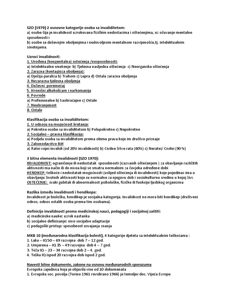 Osi Sva Pitanja I Odg | PDF