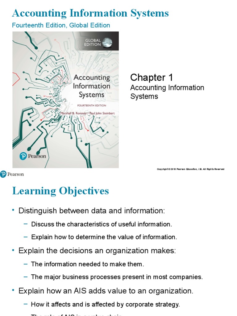 AIS Chapter 1 | PDF | Information System | Strategic Management