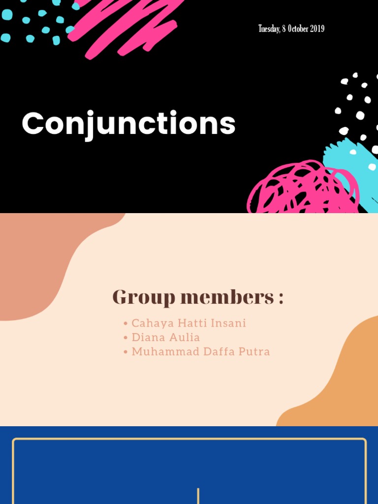Conjunctions | PDF | Engineering | Science And Technology