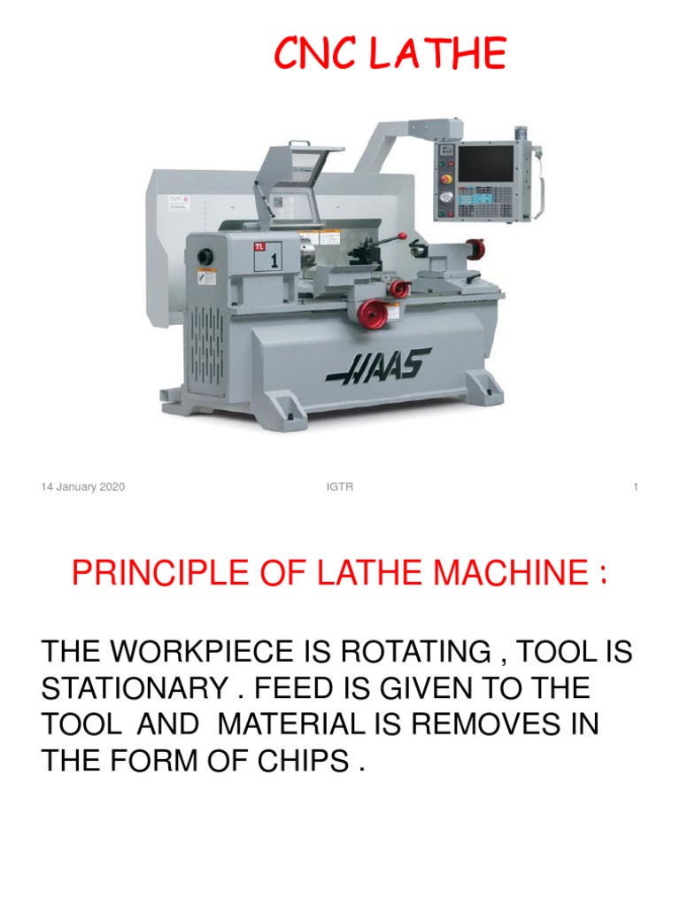 CNC Lathe | PDF | Machining | Metalworking