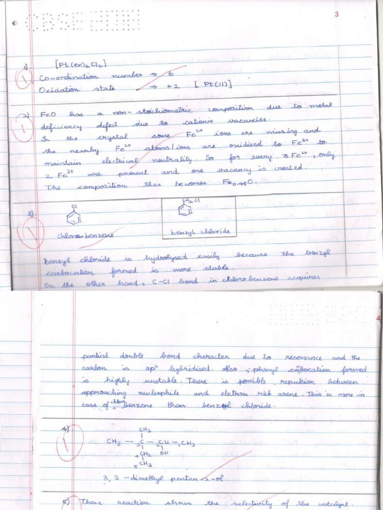 CBSE Topper Answer Sheet Class 12 Chemistry 2018 PDF | PDF