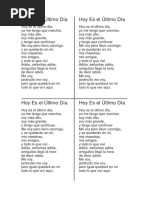 Letra y acordes de "Volveré" | PDF | Poesía