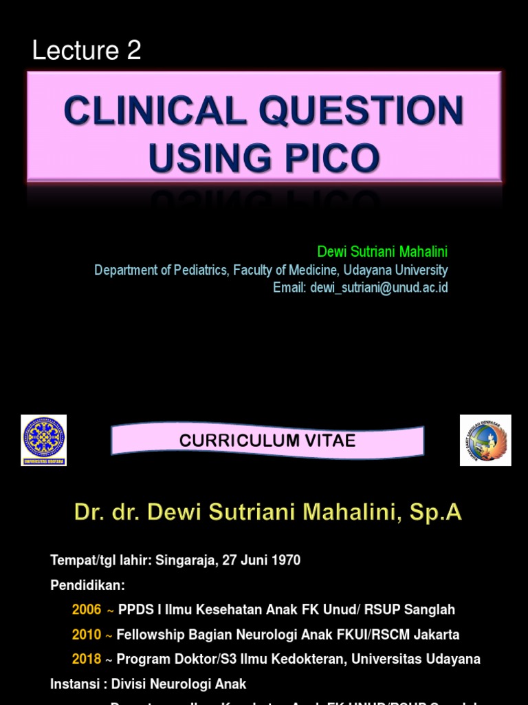 Clinical Question Using PICO | PDF | Diarrhea | Probiotic
