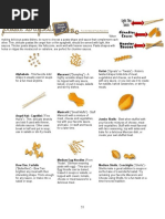 Pasta Shapes | PDF | Pasta | Italian Cuisine