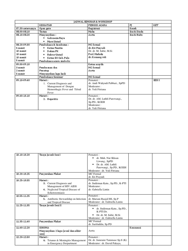 Rundown Seminar | PDF | Epidemiology | Clinical Pathology
