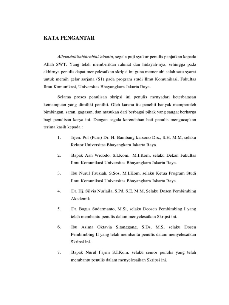 Contoh Bab 1 Skripsi | PDF