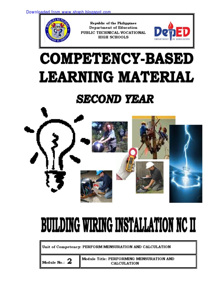 EIM Y2 Module 2 | PDF | Foot (Unit) | Electrical Engineering