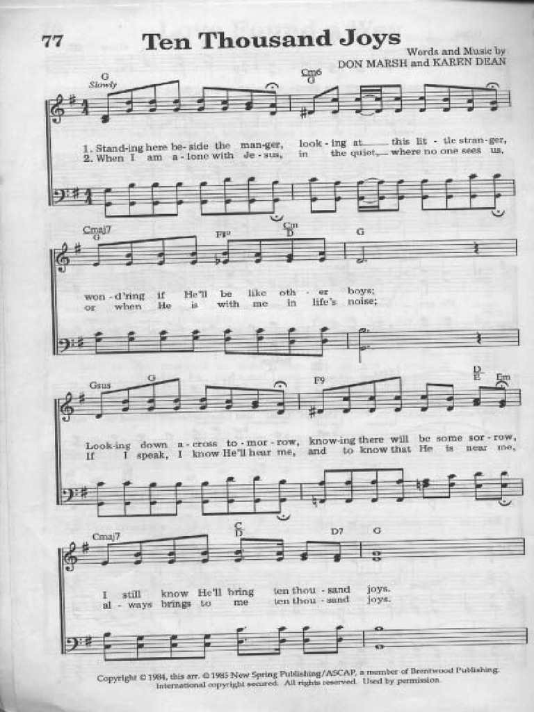 Ten Thousand Joys | PDF