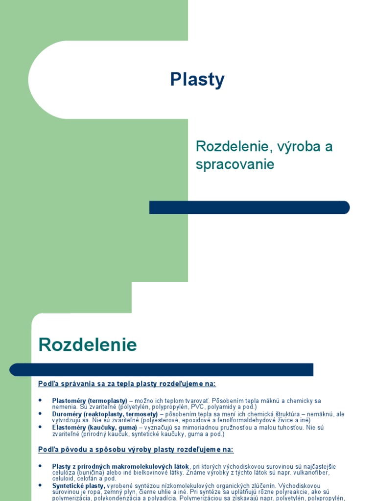 Plasty Projekt Slide | PDF