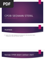 Aneks 1 Pembuatan Produk Steril (Dalam Cpob 2018) | PDF