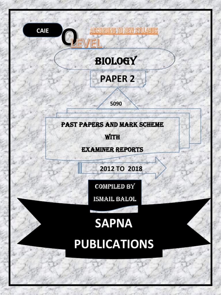 O Level Biology Paper 2 (2012-2018-Er) PDF | PDF | Reproduction | Allele