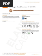 Bare Copper Class 2 Conductor Bs en 13602 PDF | PDF | Electrical ...