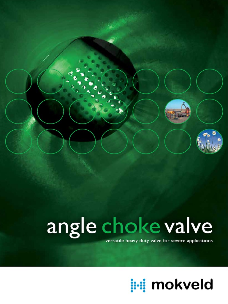 Mokveld Brochure Angle Choke Valve | PDF | Actuator | Valve