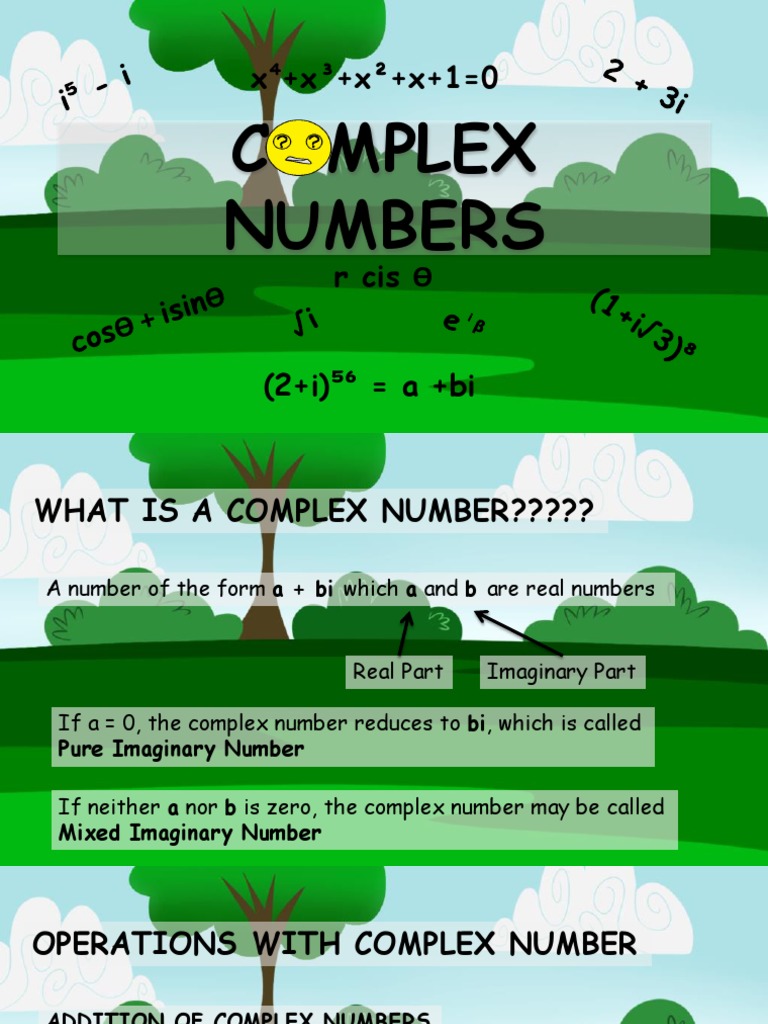 Complex Numbers | PDF | Complex Number | Trigonometric Functions