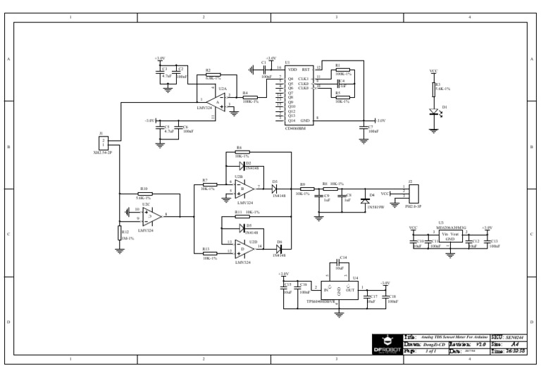 Gravity Analog Tds Sensor Meter Arduino Schematic | PDF | Chess | Chess ... Gravity Analog Tds Sensor Meter Arduino Schematic | PDF | Chess | Chess ...