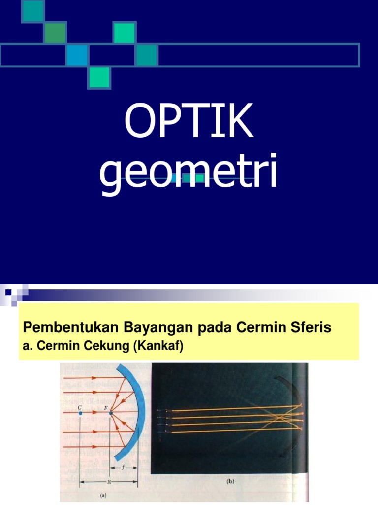 Pembentukan Bayangan dalam Optik Geometri | PDF