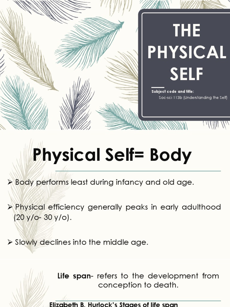 THE PHYSICAL SELF (Uts) | PDF | Childhood | Heredity