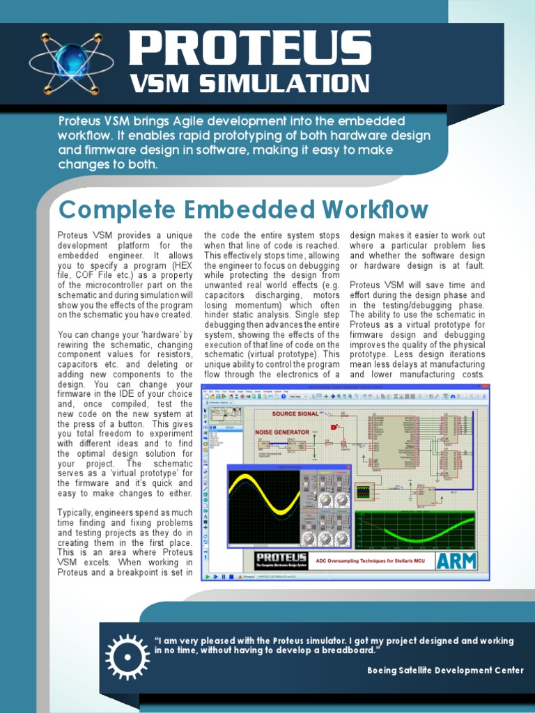 Proteus VSM | PDF | Microcontroller | Embedded System