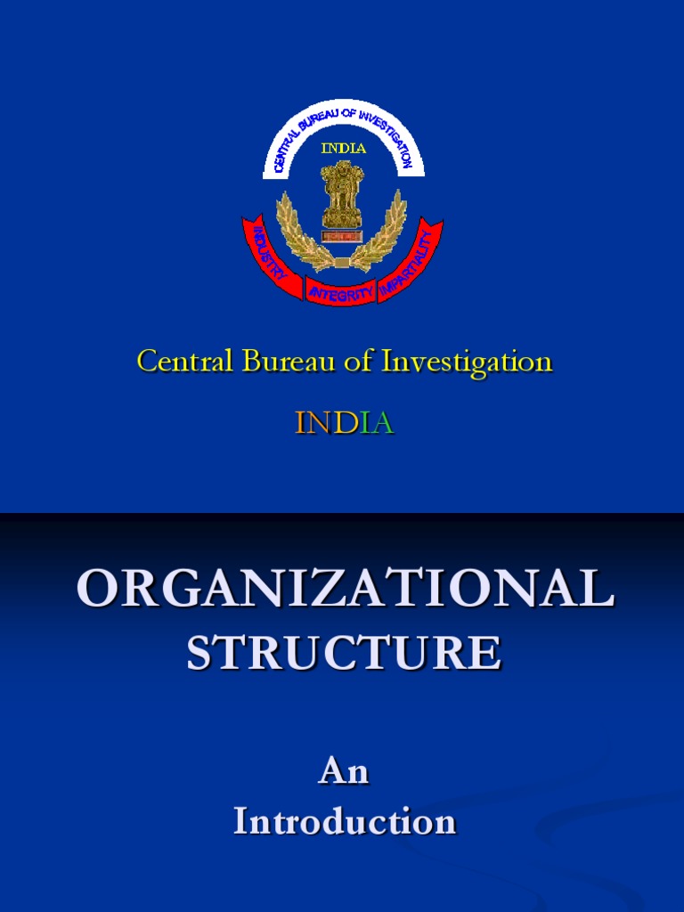 CBI Organizational Structure and Functions | PDF | Complaint | Law ...