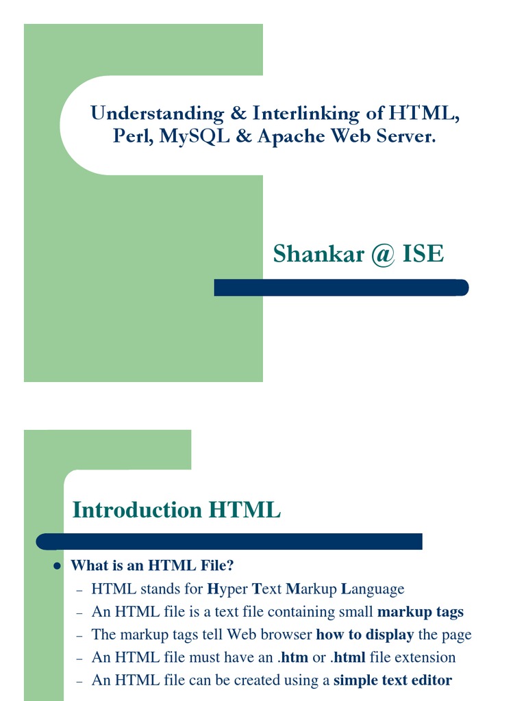 Html Perl 2008 09 Pdf Html Element Html 