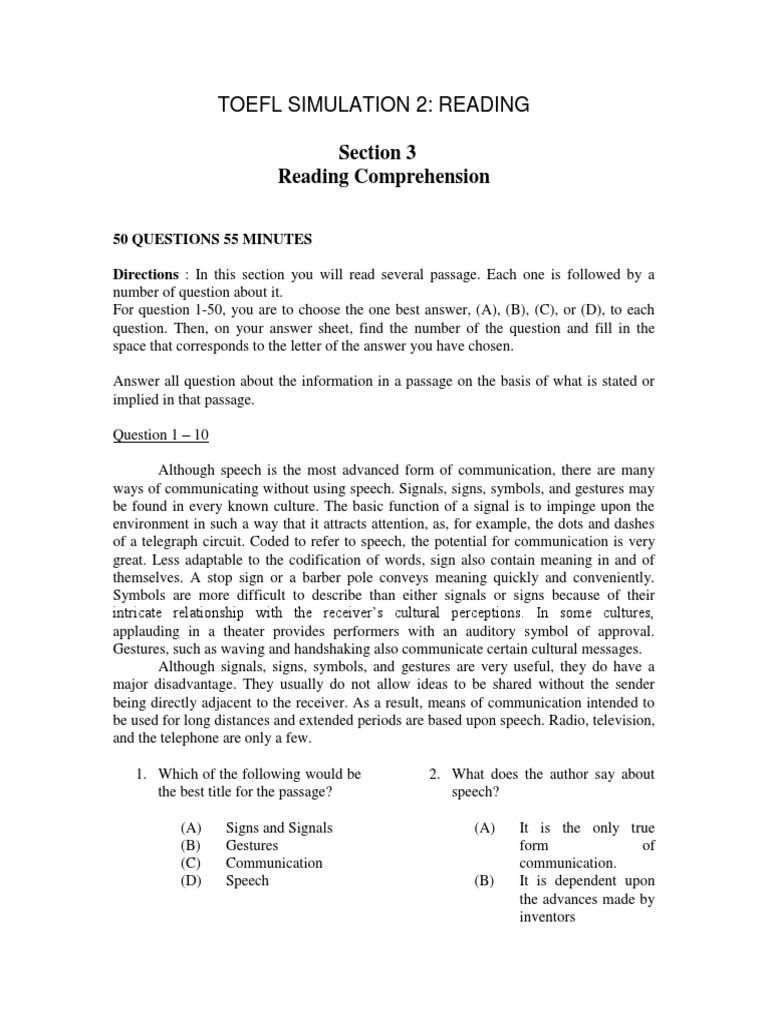 Meeting 14 Toefl Simulation 2 Reading PDF | PDF | Fertilizer | Graduate School