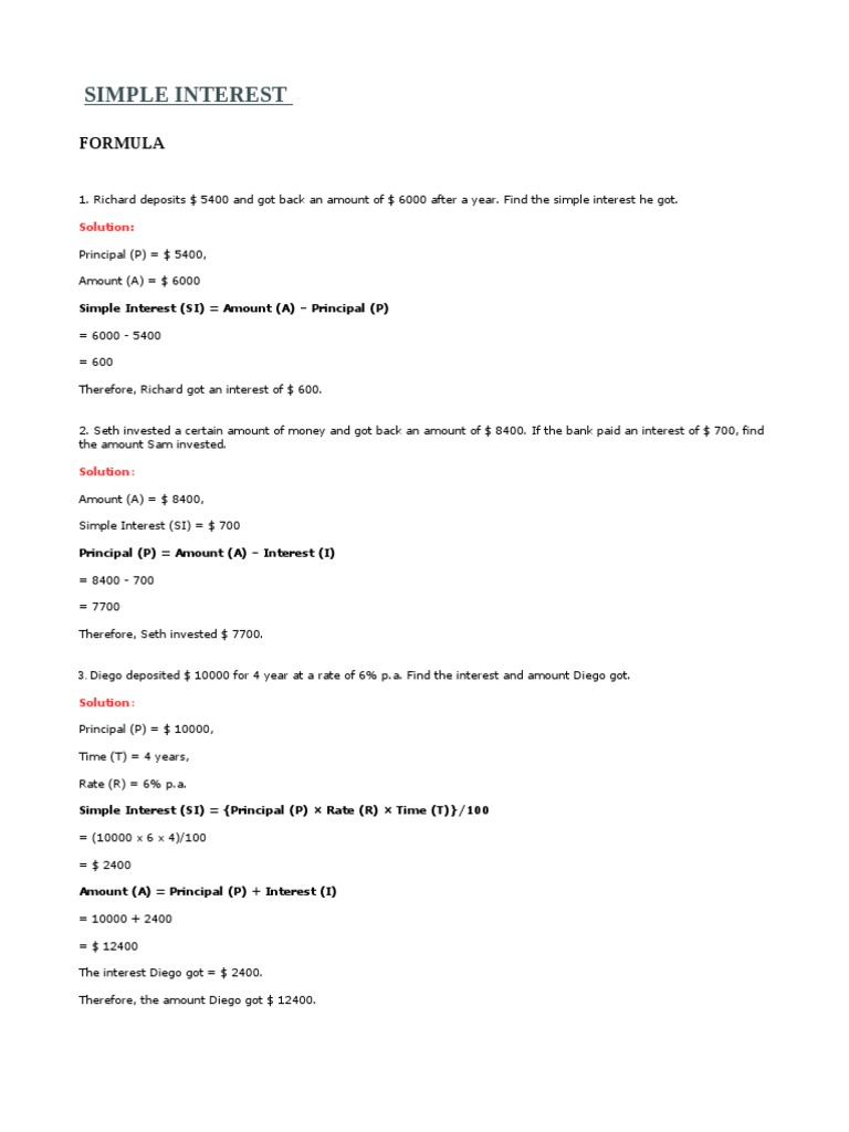 Math Gen | PDF | Compound Interest | Interest