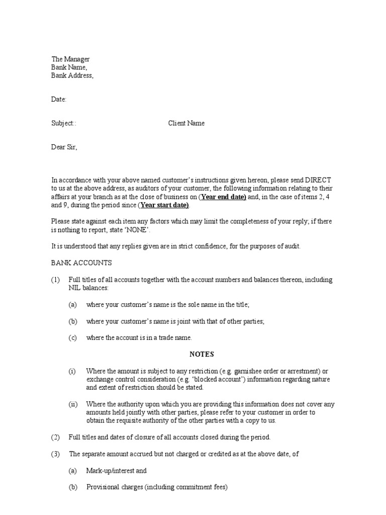 Bank Confirmation Letter | PDF | Derivative (Finance) | Loans