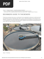Thickener Designand Control | PDF