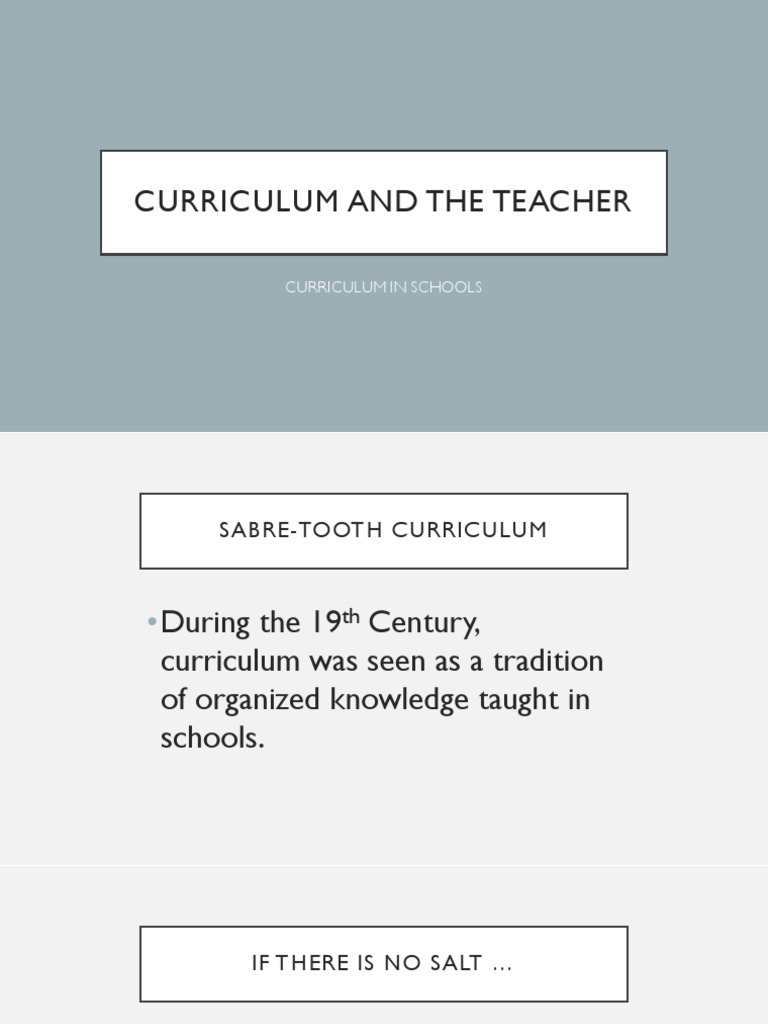 Curriculum Development Module 1 Lesson 1 | Download Free PDF ...