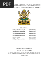 Laporan Praktikum Farmakognosi Simplisia Folium | PDF