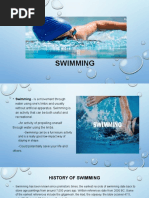 Basic Skills of Swimming | PDF | Swimming (Sport) | Swimming